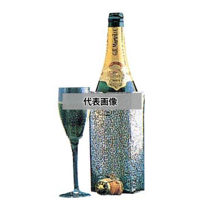 バキュバン ラピッドアイス ワインクーラー ラージシルバー ポリエチレン樹脂 φ110×H177 ワイン/バー用品 No.5297400 ...