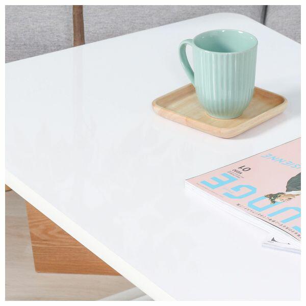 不二貿易 74709 ガス昇降式テーブル PUWH ホワイト 白 昇降テーブル ダイニングテーブル シンプル :fujiboeki-74709 ...