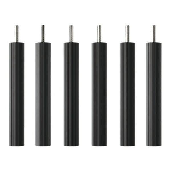 アイシン高丘(TAOC タオック) CXL-P620 オーディオラック用支柱 CL・XLシリーズ支柱セット L=200mm 6本1組 [時間 ...