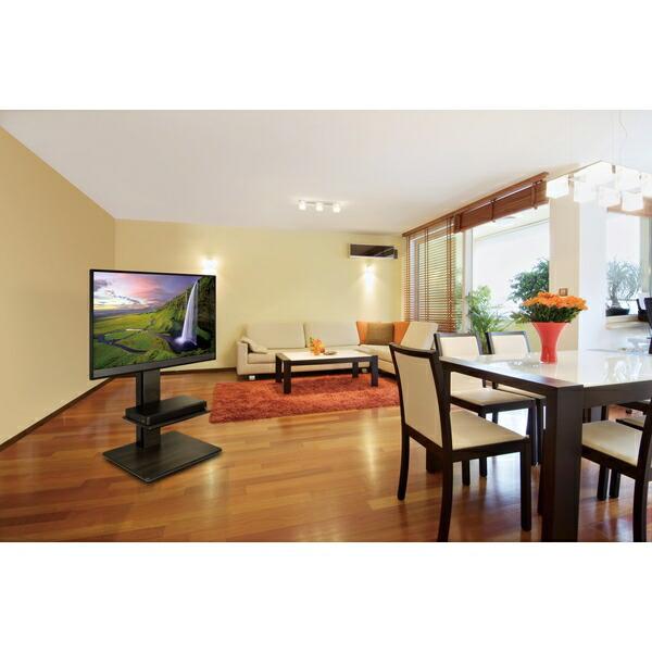 ハヤミ工産(TIMEZ) KF-950 【〜55V型】 自立TVスタンド テレビスタンド グレー木目 低床キャスター付き【在庫有り】 : ファーストヤフー店 - 通販 - Yahoo!ショッピング