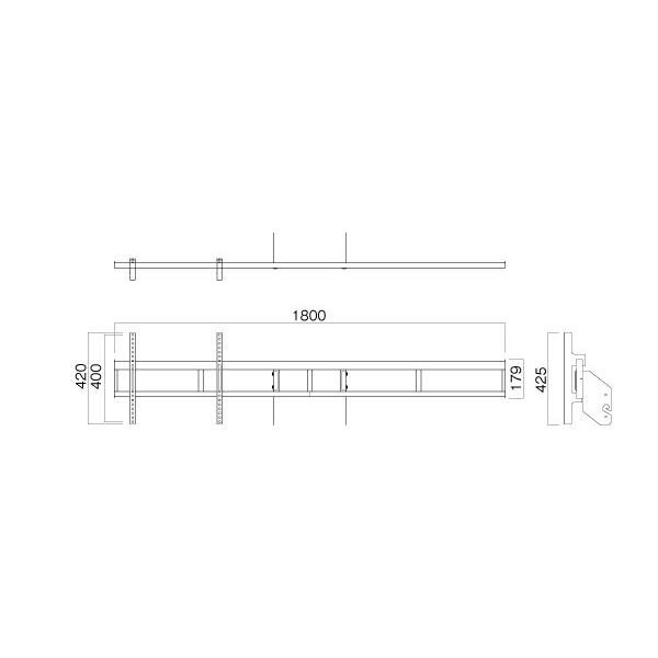 ハヤミ工産(HAMILex) PHP-B8206Y ブラック マルチ金具(左右2連) [時間指定不可][法人・事業所限定] :hayami-php-b8206y:ファーストヤフー店 - 通販 ...
