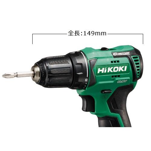 HiKOKI HiKOKI（日立工機） 10.8V コードレスドライバドリル DS12DD(2LS) : ファーストヤフー店 - 通販 - Yahoo!ショッピング