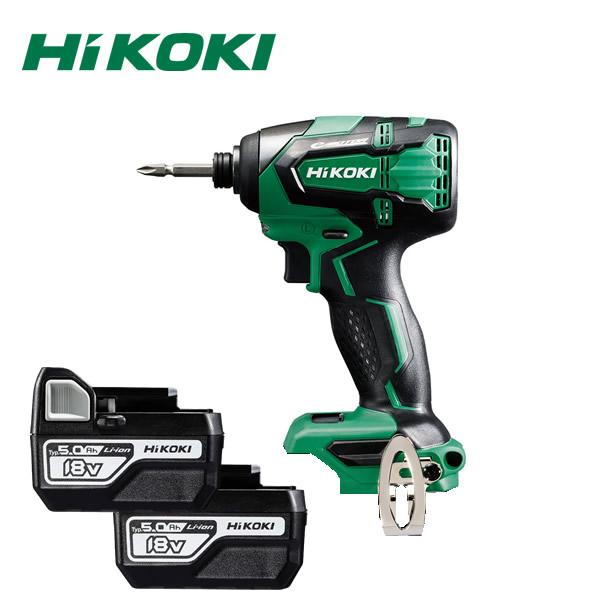 HiKOKI（日立工機） 18Vコードレスインパクトドライバ WH18DB(2JC) ブラシレスタイプ 5.0Ah [5780-1471] 【在庫有り】 : ファーストヤフー店 - 通販 ...