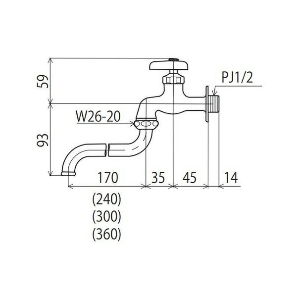 KVK(ケーブイケー) K3 自在水栓 170mm自在パイプ付 : ファーストヤフー店 - 通販 - Yahoo!ショッピング