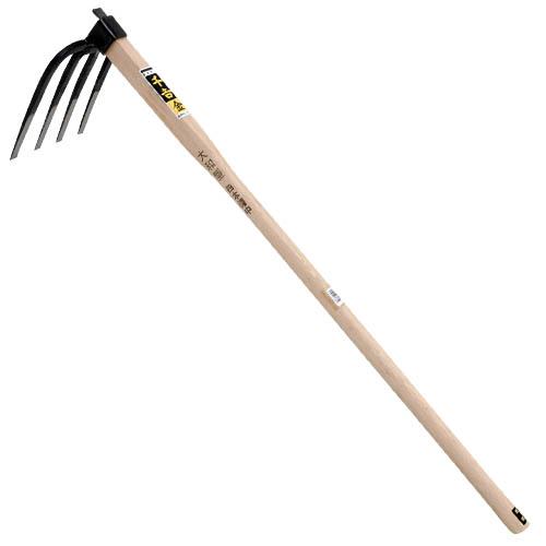 藤原産業 千吉 金 大和型四本備中鍬 1050MM : ファーストヤフー店 - 通販 - Yahoo!ショッピング