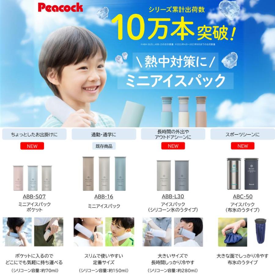 Peacock(ピーコック魔法瓶) アイスパック(布氷のうタイプ) AK・ネイビー レギュラー(布タイプABC-50) [ABC-50-AK]【在庫有り】 : ファーストヤフー店 - 通販 ...