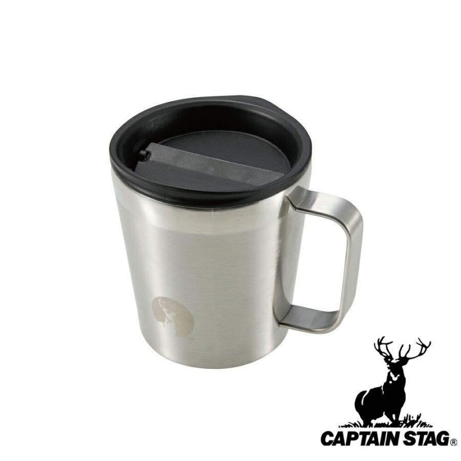 キャプテンスタッグ(CAPTAINSTAG) ヌードルインマグ450(シルバー) UE-3566 : pea-bya00008 : ファーストヤフー店 - 通販 - Yahoo!ショッピング