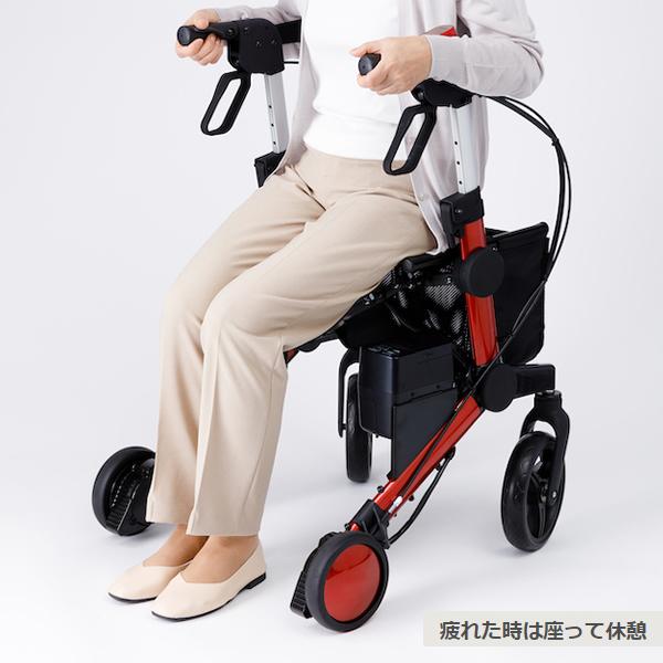 RTワークス ロボットアシストウォーカーRT.3 自動制御機能付き歩行器 RT3-01RD : rtworks-rt3-01rd : ファーストヤフー店 - 通販 - Yahoo!ショッピング