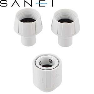 SANEI（水栓金具） 三栄水栓(SANEI) PL61-21S ワンタッチジョイントセット｜バスルーム用 ：SB0215 : ファーストヤフー店 - 通販 - Yahoo!ショッピング