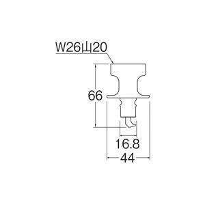 SANEI（水栓金具） 三栄水栓(SANEI) PT3350 洗濯機用ニップル｜洗濯機用 W26山20 万能ホームパイプ用 ：SB0076 : ファーストヤフー店 - 通販 - Yahoo ...