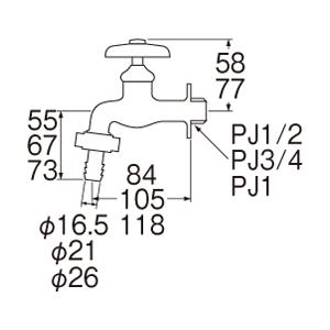 SANEI（水栓金具） 三栄水栓(SANEI) Y30JK-20 カップリング横水栓 寒冷地用 : ファーストヤフー店 - 通販 - Yahoo!ショッピング