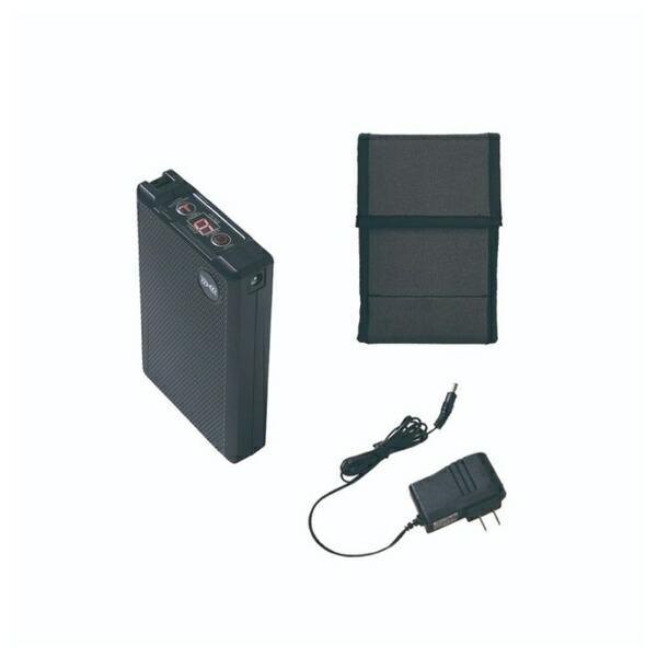 空調服(R) KU90540/ネイビー/7L + FA23112K50+BT23212+CB23312 バッテリーセット/ 長袖ブルゾン +スターターキット/ネイビー7L :soku-kuu ...