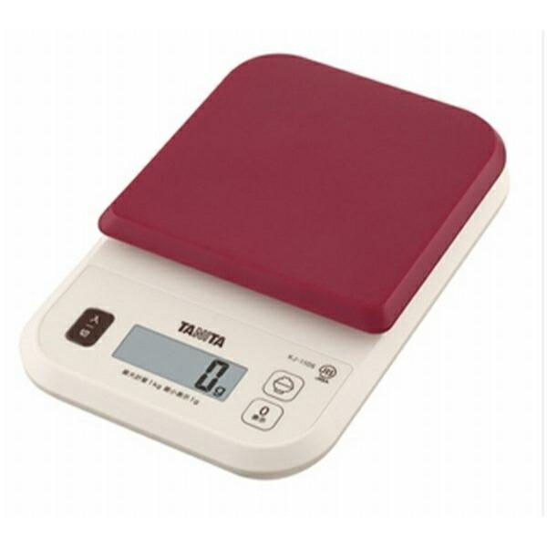 タニタ(TANITA) KJ-110S-RD デジタルクッキングスケール(ゴハンカロリー機能付/レッド) : ファーストヤフー店 - 通販 - Yahoo!ショッピング