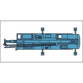 つくし工房 安全標識 MK-202A 『トラッククレーン(大)』 ミニ重機マグネット 60×120mm 長方形 ゴムマグネット : ファースト ...