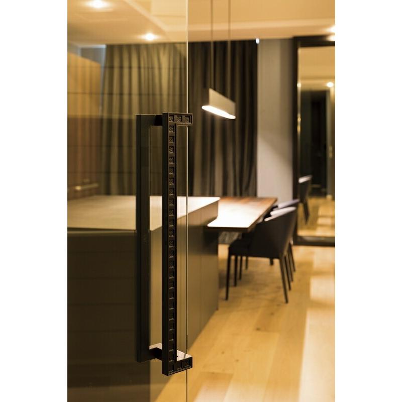 ユニオン(DIY) UNION(ユニオン) ドアハンドル 押し棒 T2880-25-101 ユニキャスト ブラストブラック[ネオイズム ...