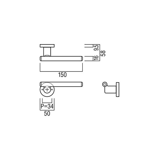 UNION(ユニオン) レバーハンドル UL1250-001 ステンレス ミラー[イノヴ] : ファーストヤフー店 - 通販 - Yahoo!ショッピング