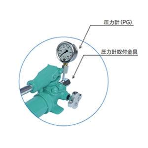 大阪ジャッキ製作所 爪付パワージャッキ CE-1016用手動ポンプ(圧力計付) TWA-0.7-PG :ym-oja-twa-07-pg:ファーストヤフー店 - 通販 - Yahoo!ショッピング