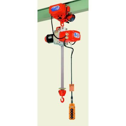 象印 象印チェンブロック 4点押ボタン 三相200V 電気トロリ式ファイバーホイスト BECM-150(BECM-K1550) 150kg× ...