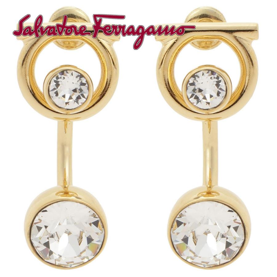 FERRAGAMO サルバトーレフェラガモ Salvatore Ferragamo 736635 760429 001 ガンチーニ クリスタル ...