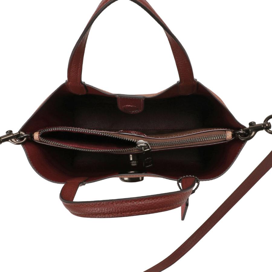 COACH（コーチ） COACH C9092 V5MBV ウィロウ カラーブロック トート 24 2WAY ショルダー・トートバッグ サドル ...