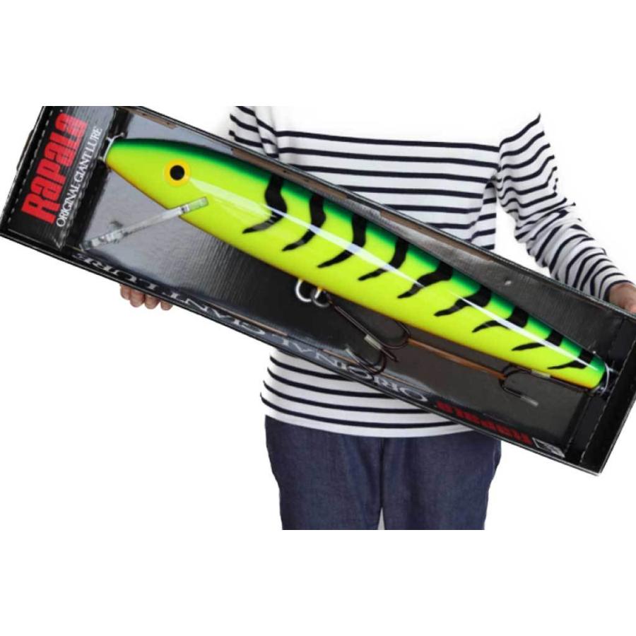 ラパラ 75cm ジャンボ ラパラ -ファイアータイガー- 75cm Jumbo Rapala : 舶来釣具専門店ネスト - 通販 - Yahoo!ショッピング