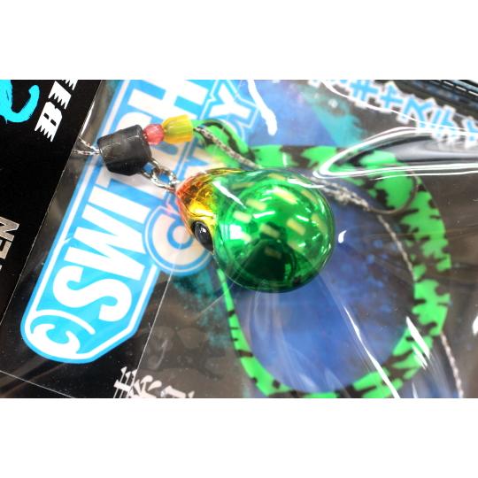 ★JACKALL ジャッカル TG BINBIN SWITCH CANDY ビンビンスイッチ キャンディ 120g #グリーンゴールド★ ...