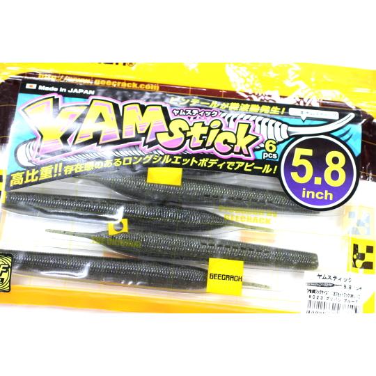 ジークラック GEECRACK YAM STICK ヤムスティック 5.8inch #023 グリパン/ブルーF : 城峰釣具店 - 通販 ...