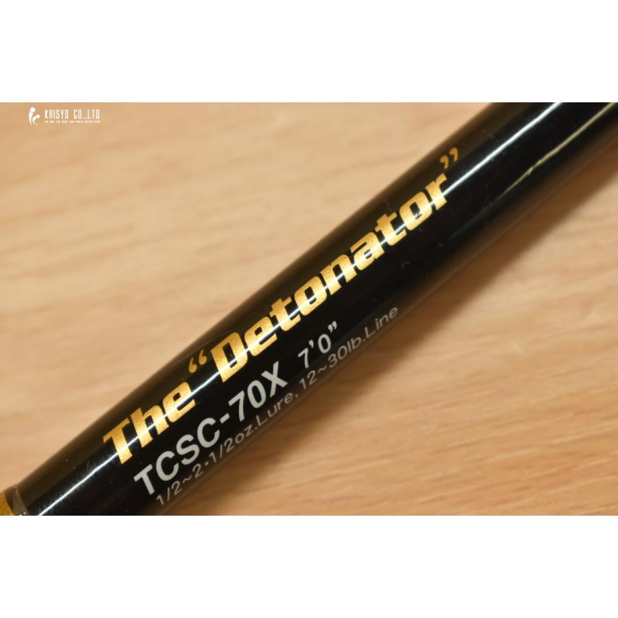 エバーグリーン コンバットスティック タクティクス TCSC-70X ザ ディトネーター ベイト 2ピース バスロッド ピッチング フリッピング 等に : 釣具販売ナンバーワン - 通販 ...