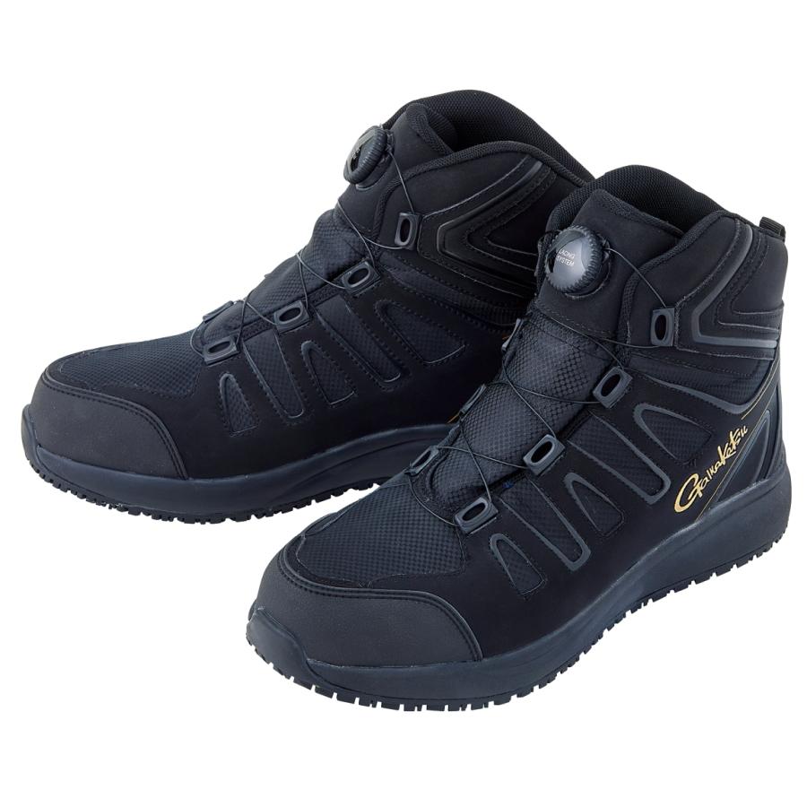 Gamakatsu がまかつ ラジアルノンスリップシューズ防水 GM-4536 ブラック M(24.5〜25.0cm) : フィッシング釣人館 Yahoo!店 - 通販 - Yahoo!ショッピング