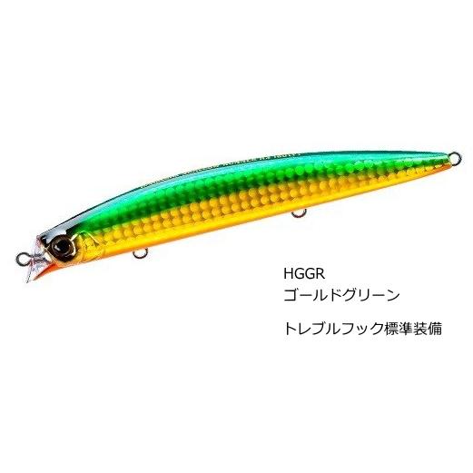 DUEL デュエル ハードコア シャローランナー H2 (F) 120mm F1194 #HGGR ゴールドグリーン / ルアー メール便可 ...