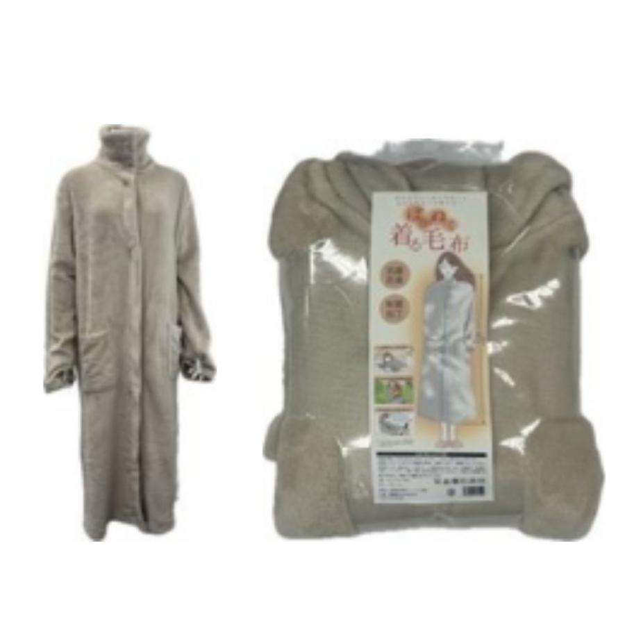 DOSHISHA ぽかぬく着る毛布 グレージュ DOSHISHA（ドウシシャ） : フィッシングマックス - 通販 - Yahoo!ショッピング