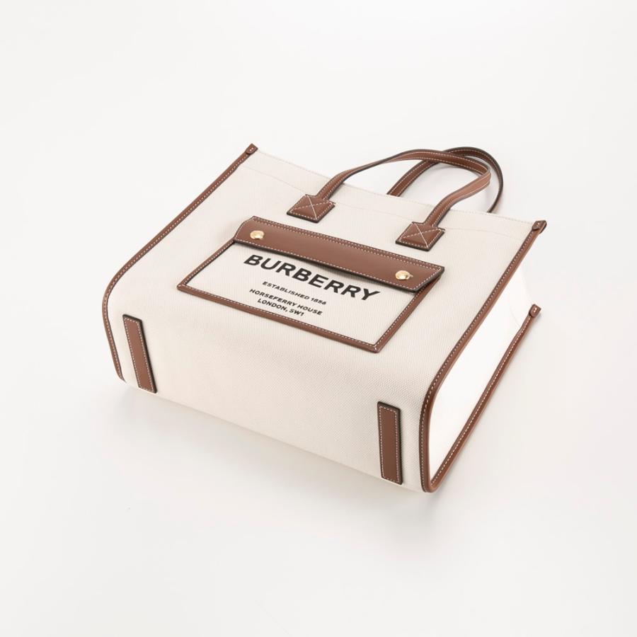 BURBERRY バーバリー ハンド・トートバッグ ツートン キャンバス BURBERRY バーバリー ハンド・トートバッグ ツートン キャンバス