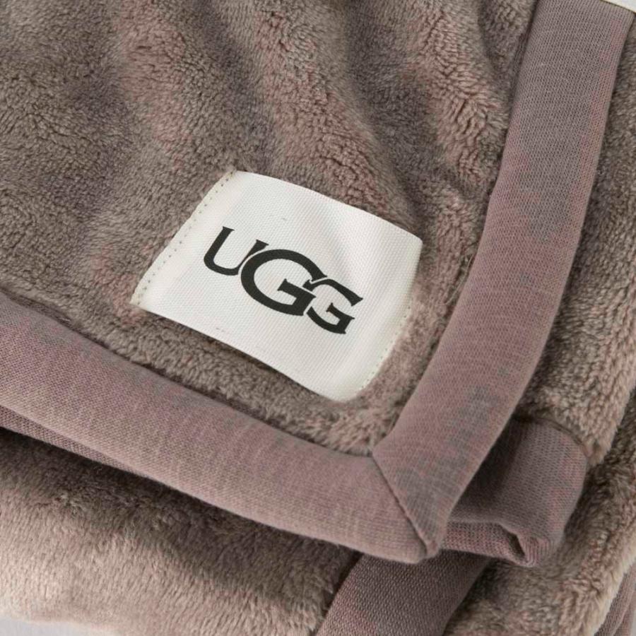 アグ UGG ブランケット Duffield Throw II ダッフィールド スロー Black Bear Heather 1106011 ...