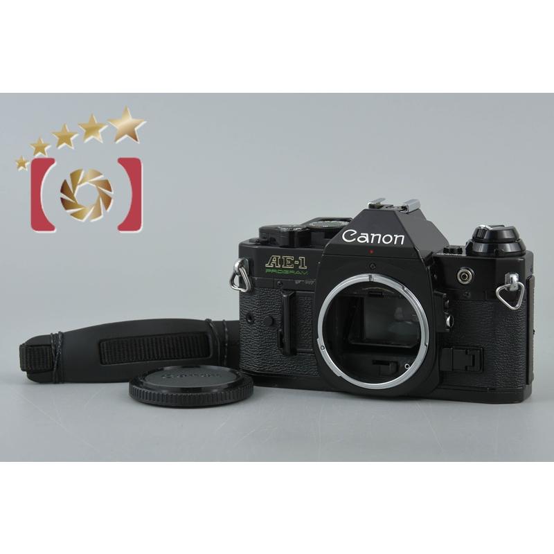 キヤノン 【中古】Canon AE-1 PROGRAM ブラック フィルム一眼レフカメラ : 中古カメラのファイブスターカメラ - 通販 ...