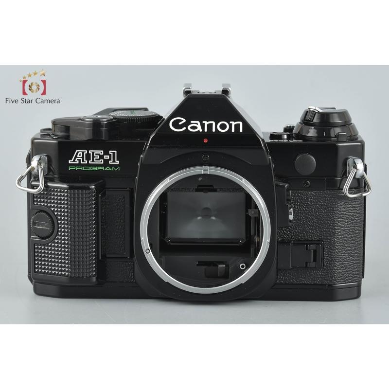 キヤノン 【中古】Canon AE-1 PROGRAM ブラック フィルム一眼レフカメラ : 中古カメラのファイブスターカメラ - 通販 - Yahoo!ショッピング