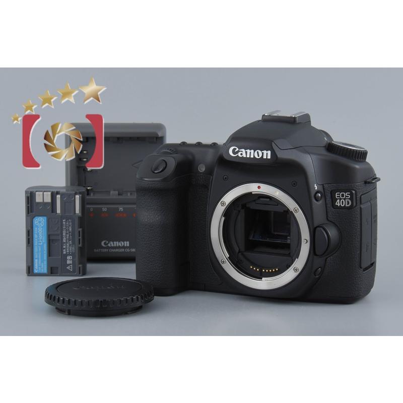 EOS 40D 【中古】Canon キヤノン デジタル一眼レフカメラ シャッター回数僅少 : 中古カメラのファイブスターカメラ - 通販 - Yahoo!ショッピング
