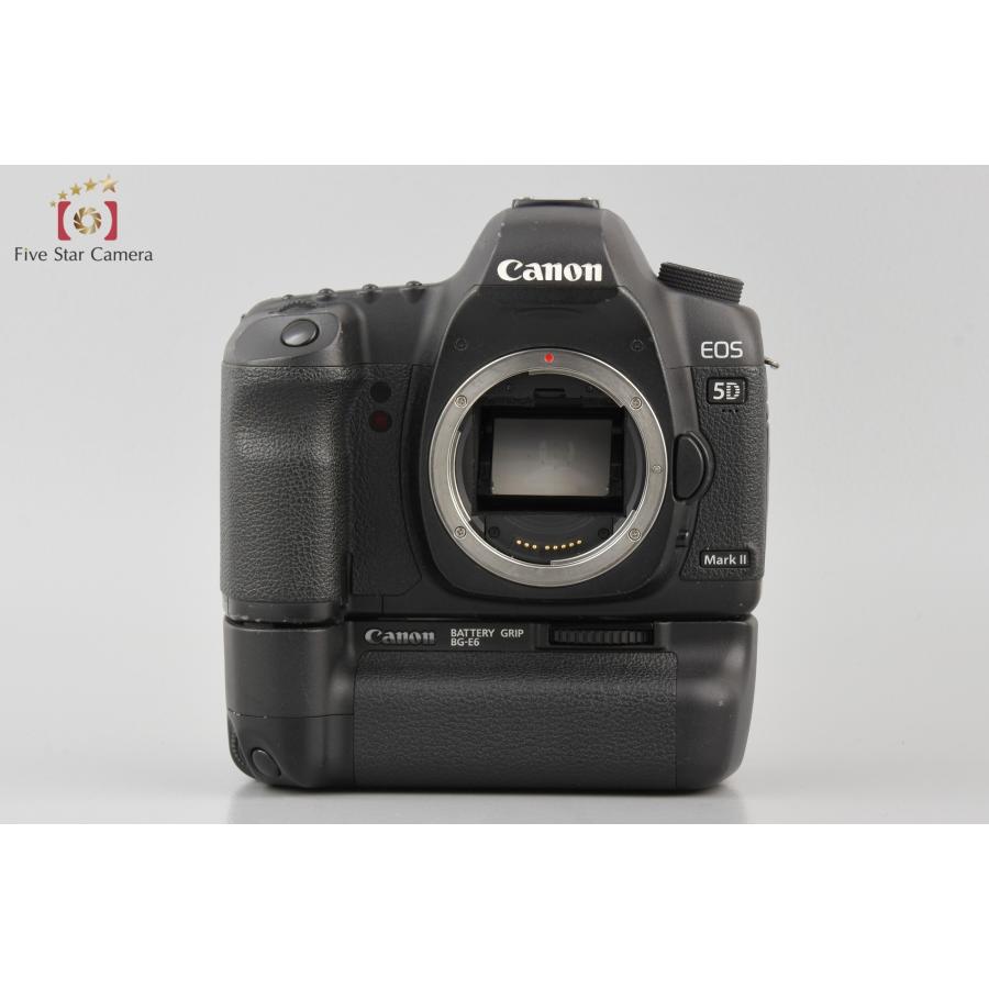 EOS DIGITAL 【中古】Canon キヤノン 5D Mark II + BG-E6 バッテリーグリップ : 中古カメラのファイブスターカメラ - 通販 - Yahoo!ショッピング