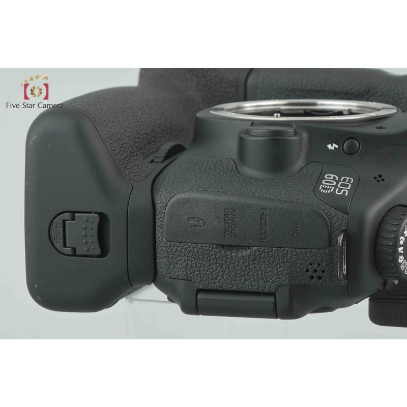 EOS 60D 【中古】Canon キヤノン + BG-E9 バッテリーグリップ シャッター回数僅少 : 中古カメラのファイブスターカメラ - 通販 - Yahoo!ショッピング