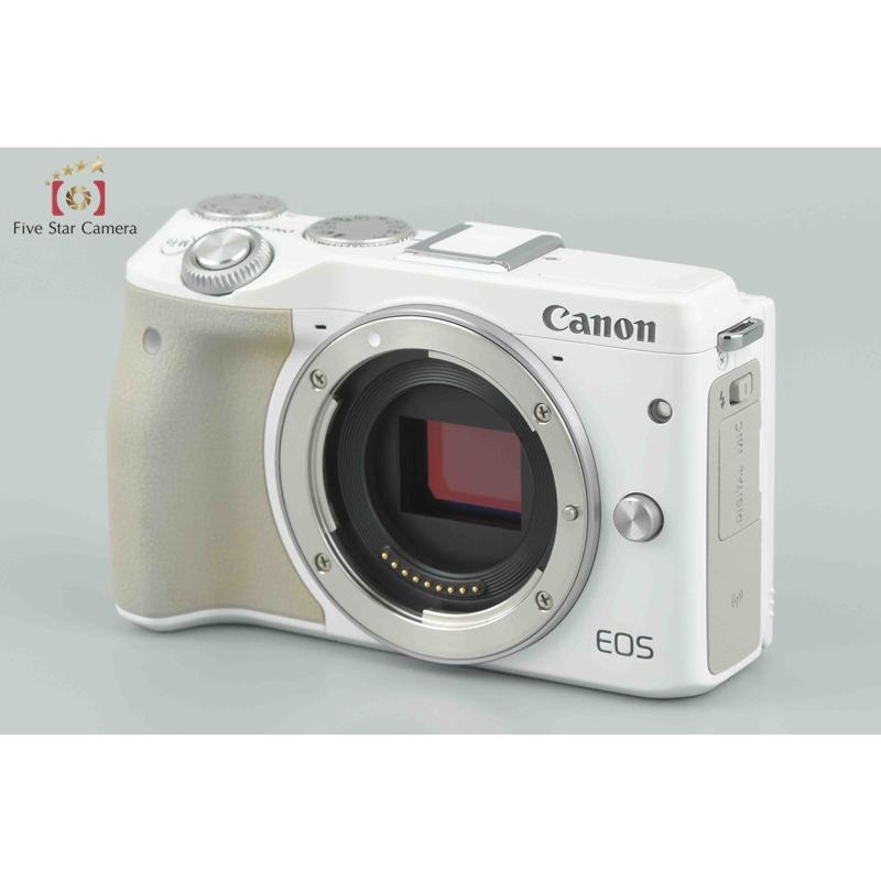 キヤノン 【中古】Canon EOS M3 ホワイト ミラーレス一眼カメラ : 中古カメラのファイブスターカメラ - 通販 - Yahoo!ショッピング