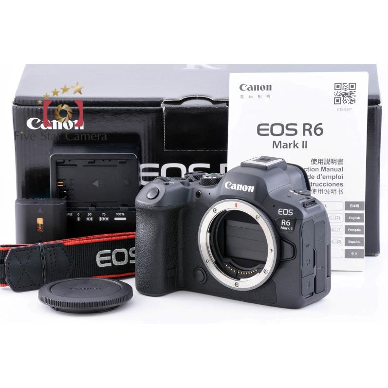 キヤノン（Canon） 【中古】Canon EOS R6 Mark II ミラーレス一眼カメラ 元箱付き : 中古カメラのファイブスターカメラ ...