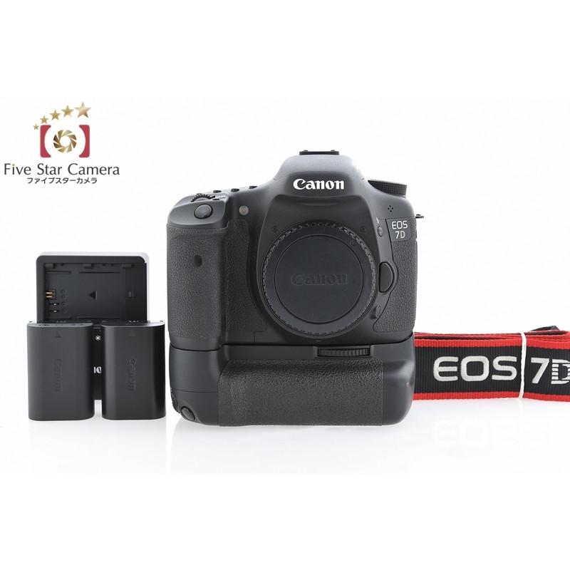 EOS DIGITAL 【中古】Canon キヤノン 7D + BG-E7 バッテリーグリップ : 中古カメラのファイブスターカメラ - 通販 - Yahoo!ショッピング