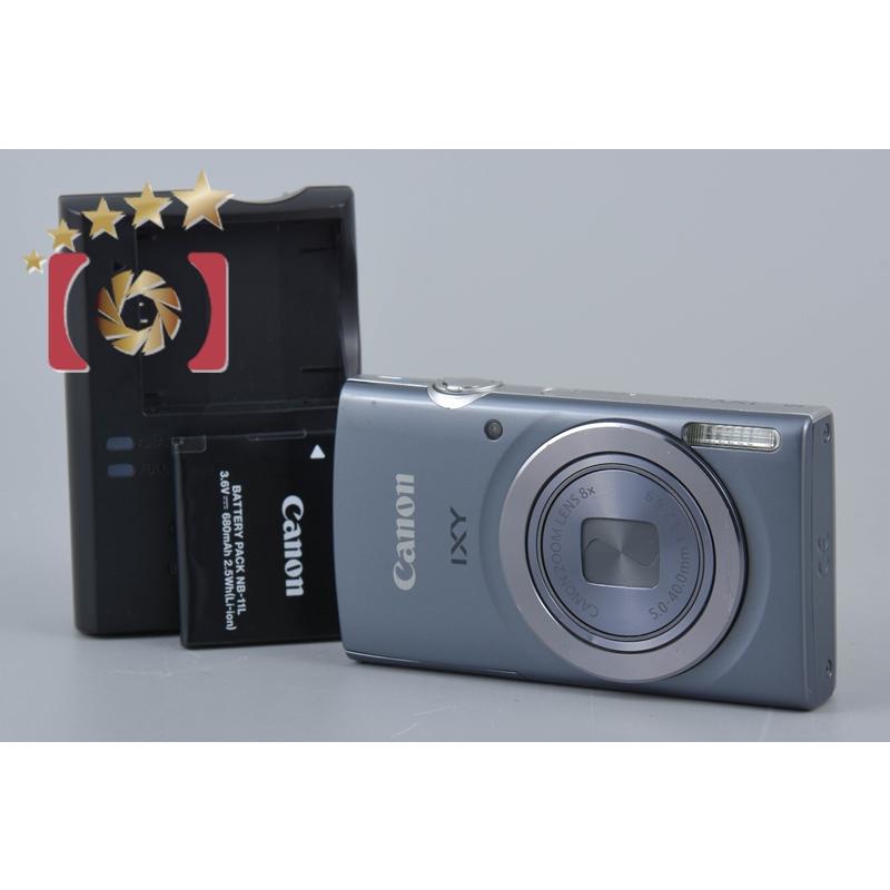 IXY 【中古】Canon キヤノン 150 シルバー コンパクトデジタルカメラ : 中古カメラのファイブスターカメラ - 通販 ...