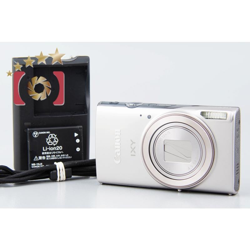 IXY 【中古】Canon キヤノン 650 シルバー コンパクトデジタルカメラ : 中古カメラのファイブスターカメラ - 通販 - Yahoo!ショッピング