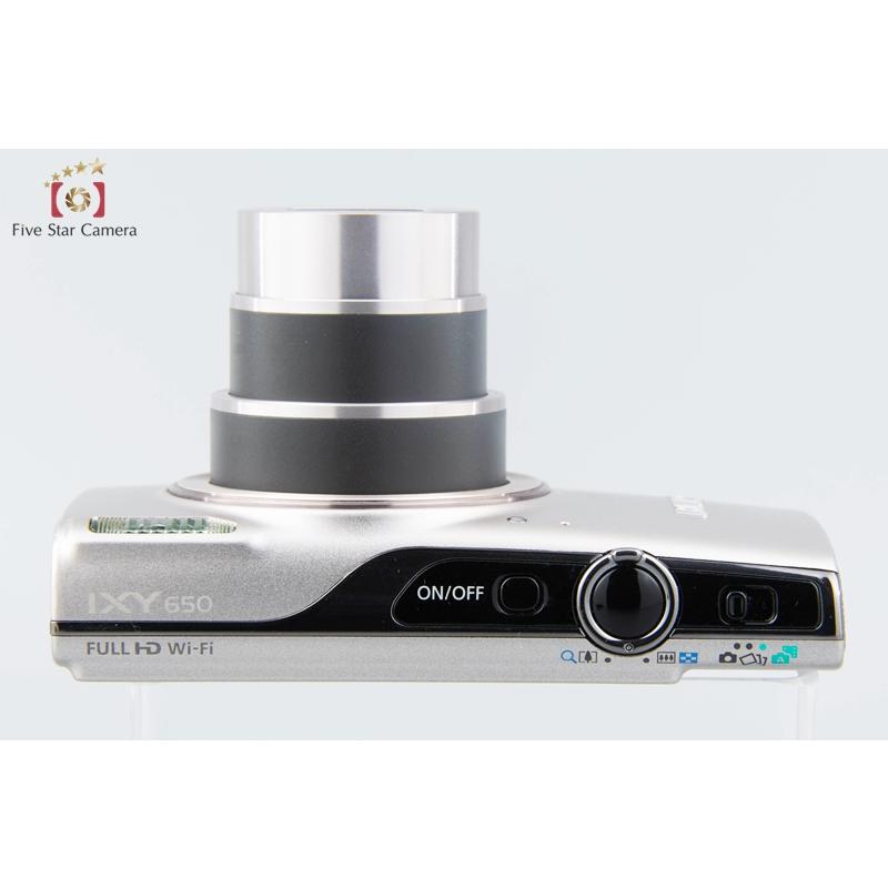 IXY 【中古】Canon キヤノン 650 シルバー コンパクトデジタルカメラ : 中古カメラのファイブスターカメラ - 通販 - Yahoo!ショッピング