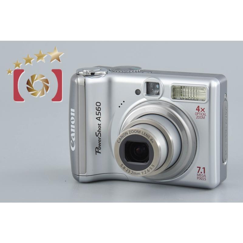 PowerShot 【中古】Canon キヤノン A560 コンパクトデジタルカメラ : 中古カメラのファイブスターカメラ - 通販 ...