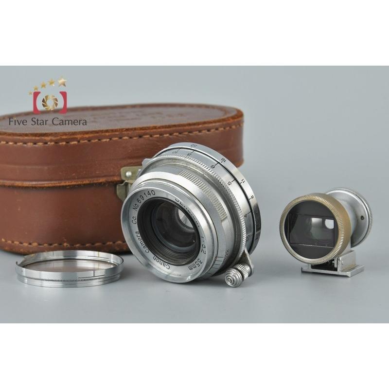 【中古】Canon キヤノン Serenar 35mm f/3.2 + 35mm ビューファインダー : canon-serenar-3532 ...