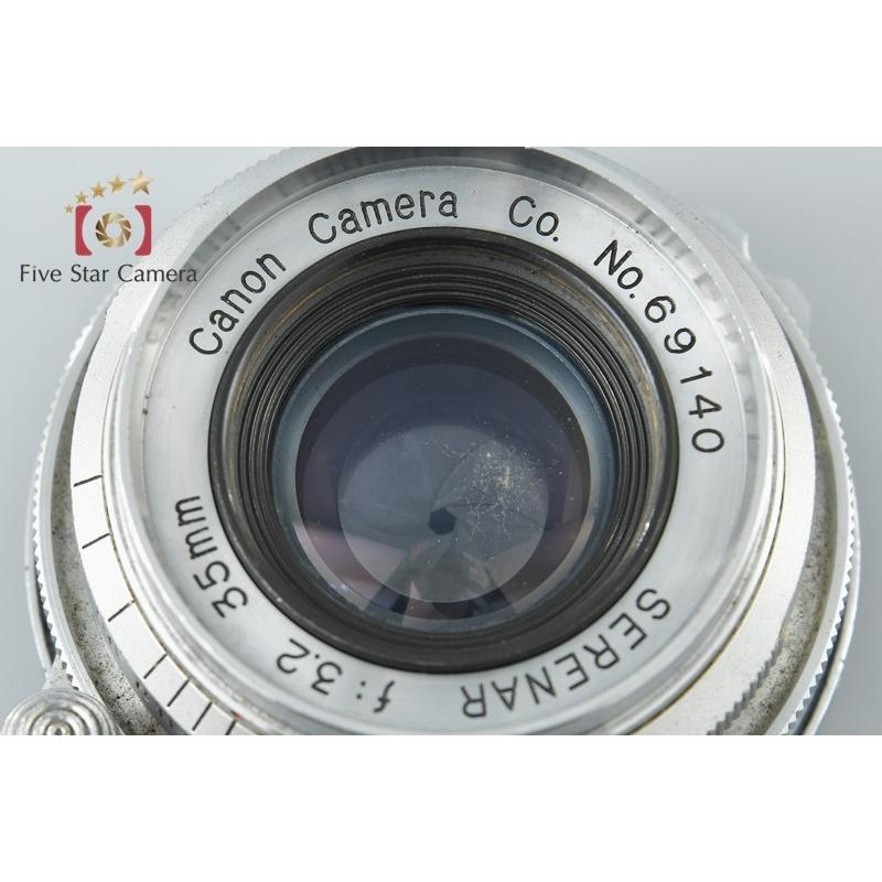 【中古】Canon キヤノン Serenar 35mm f/3.2 + 35mm ビューファインダー : canon-serenar-3532 ...