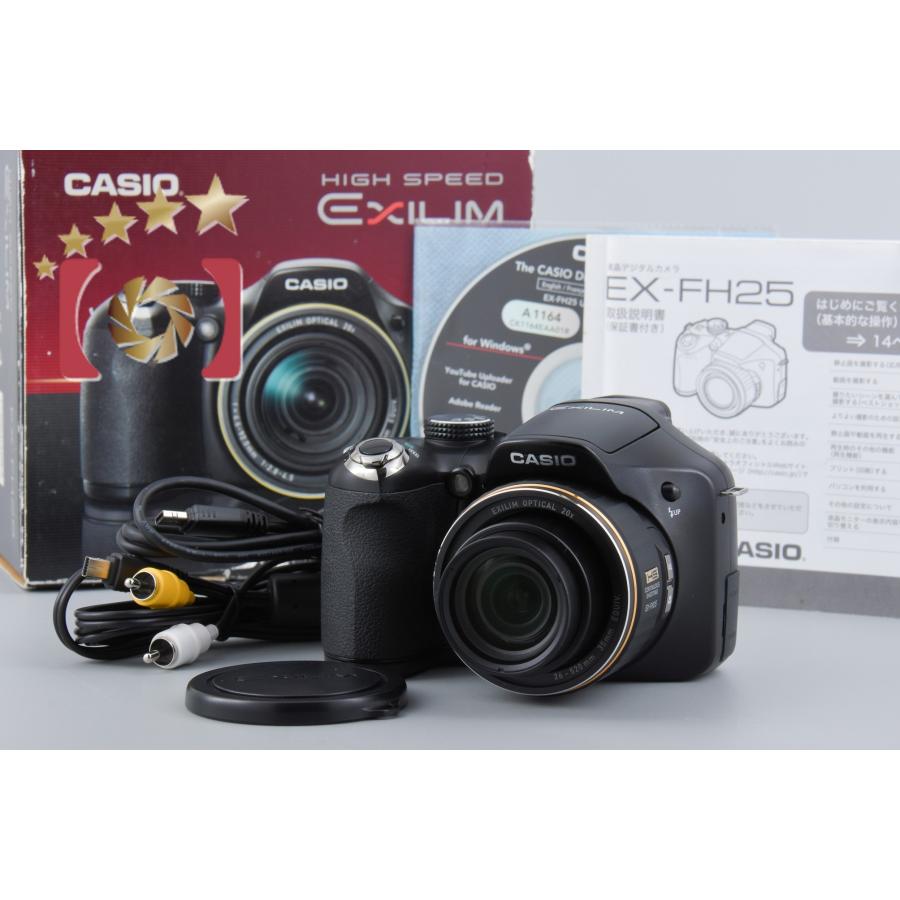 EXILIM 【中古】Casio カシオ EX-FH25 コンパクトデジタルカメラ 元箱付き : 中古カメラのファイブスターカメラ - 通販 ...