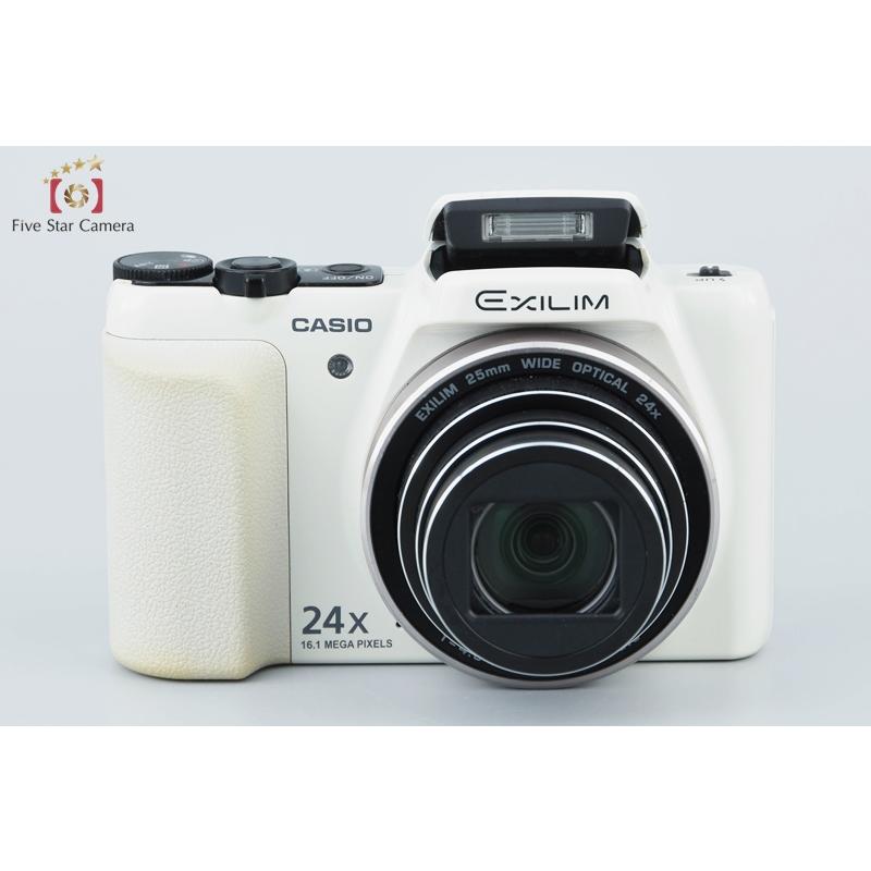 EXILIM 【中古】Casio カシオ EX-H60 ホワイト コンパクトデジタルカメラ : 中古カメラのファイブスターカメラ - 通販 - Yahoo!ショッピング