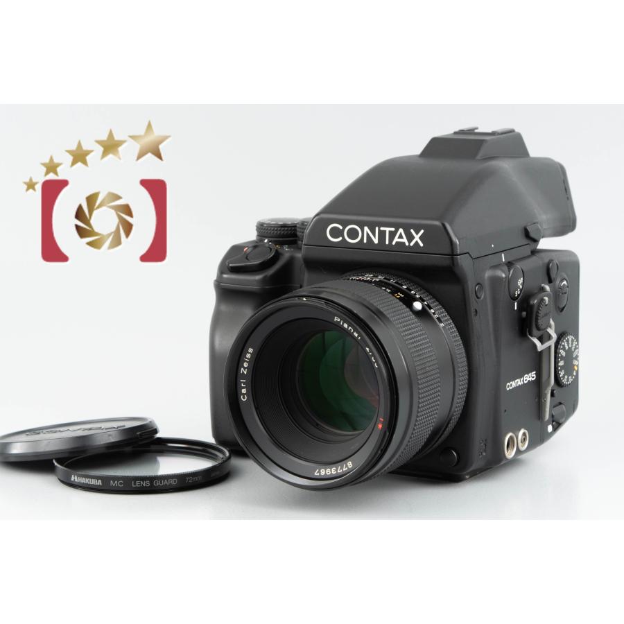 【中古】CONTAX コンタックス 645 + Carl Zeiss Planar 80mm f/2 T* : 中古カメラのファイブスターカメラ - 通販 - Yahoo!ショッピング
